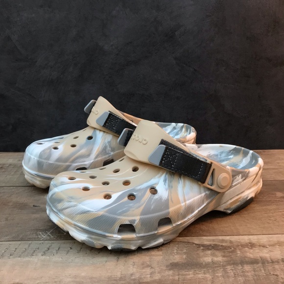 CROCS | Shoes | Crocs Classic All Terrain Marbled Clog | Poshmark